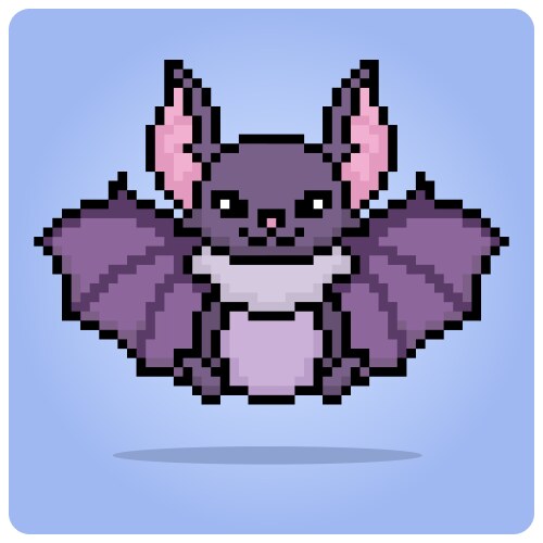 8 Bit Bat Vector Images (over 110)