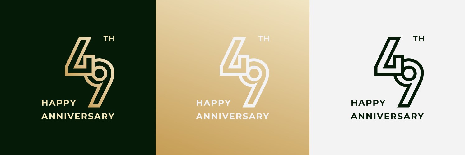 49th Anniversary Vector Images (over 740)