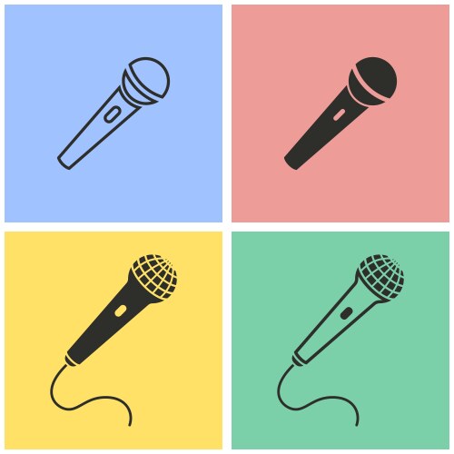 Chatting icon set Royalty Free Vector Image - VectorStock