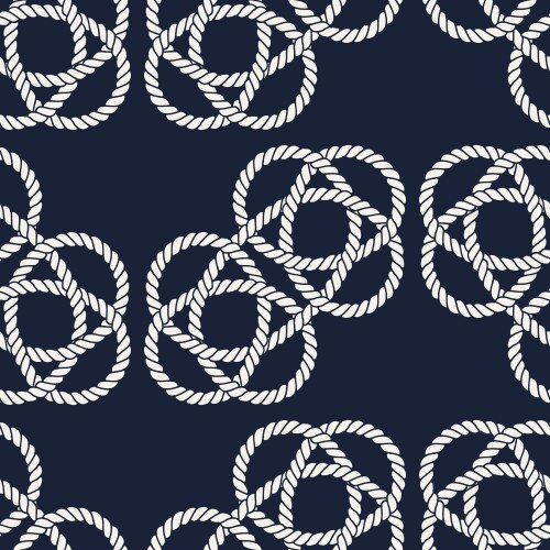 Nautical rope knots and frames Royalty Free Vector Image