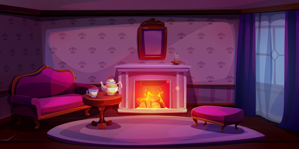 Cartoon Fireplace Vector Images (over 7,700)