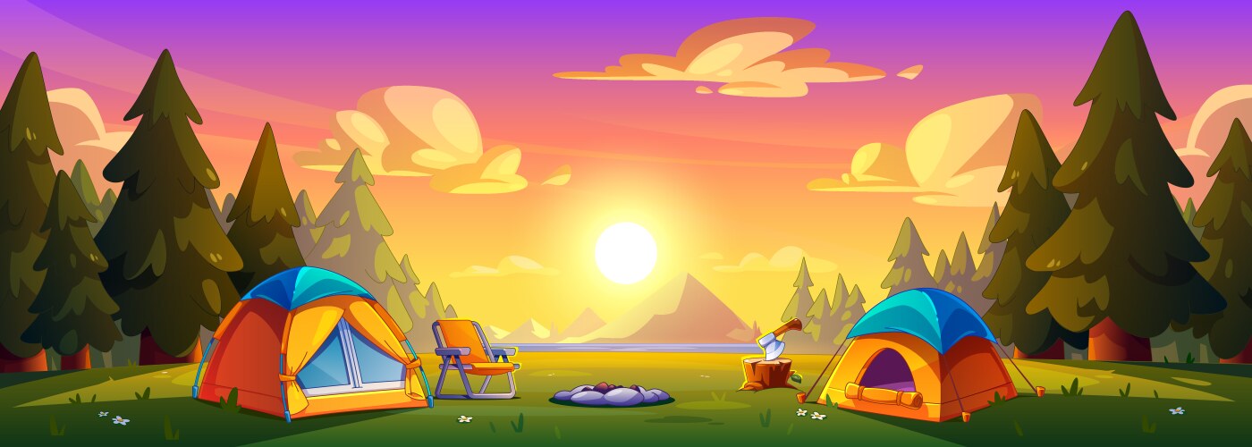 Sunset Cartoon Vector Images (over 34,000)