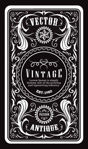Border Old Vintage Vector Images (over 120,000)