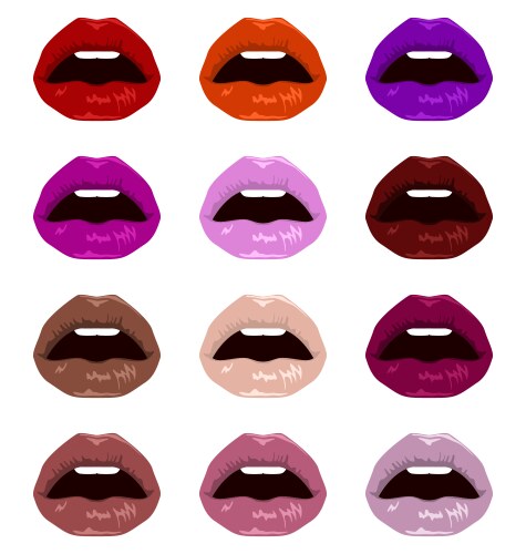 Lips Royalty Free Vector Image - VectorStock