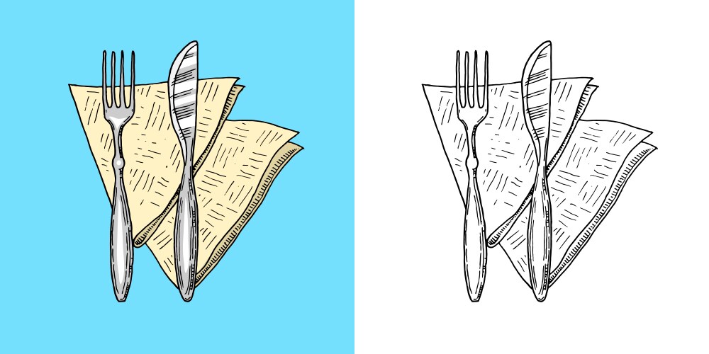 Table Napkin Vector Images (over 5,100)