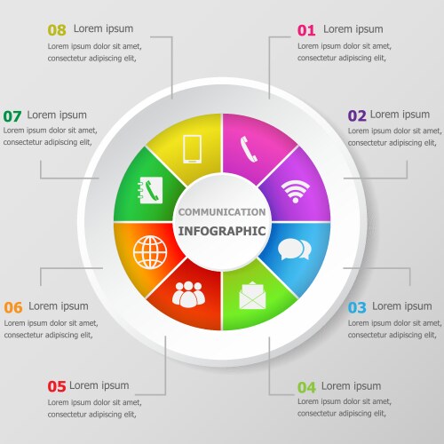 Communication Infographic Vector Images (over 170,000)