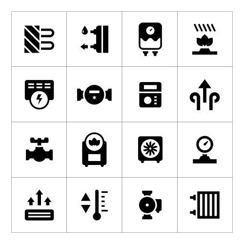 Electric Water Heater Symbol Vector Images (over 3,300)