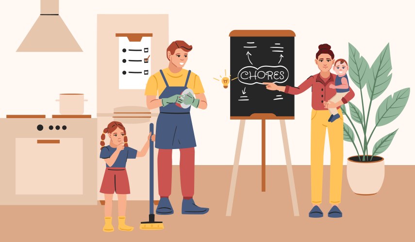 Household Chores Vector Images (over 11,000)