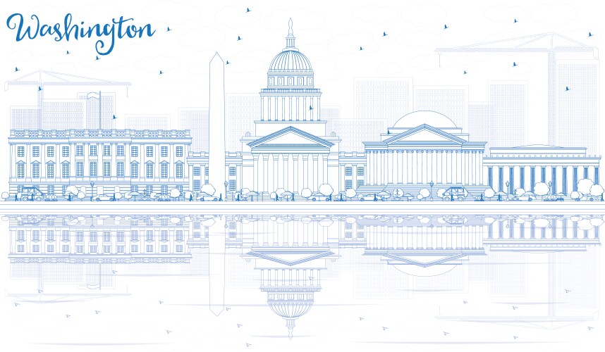 Washington Dc Skyline Vector Images (over 750)