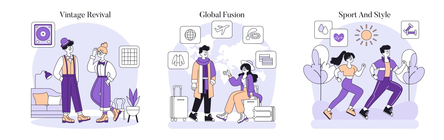 Personalization flat Royalty Free Vector Image