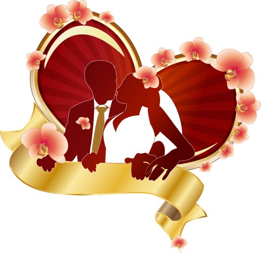 Indonesian central java wedding ceremony Vector Image