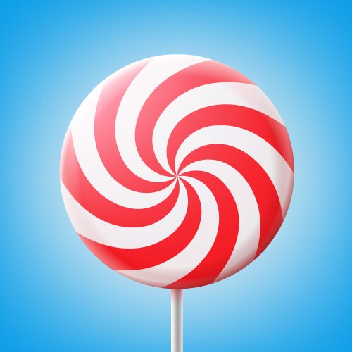 Spiral lollipop engraving Royalty Free Vector Image