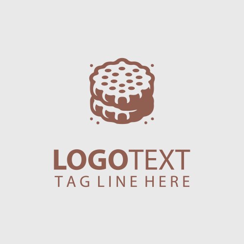 Biscuit logo Royalty Free Vector Image - VectorStock