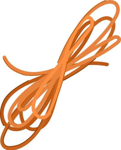 Hemp rope cartoon Royalty Free Vector Image - VectorStock