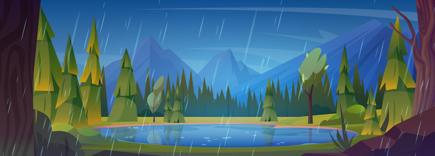 Cartoon Lake Background Vector Images (over 15,000)