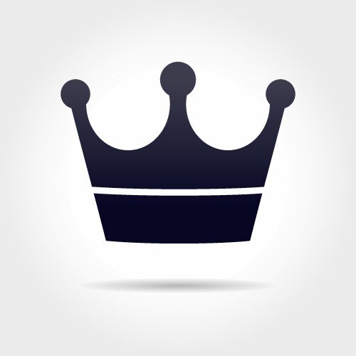 Black Crown Icon Vector Images (over 100,000)