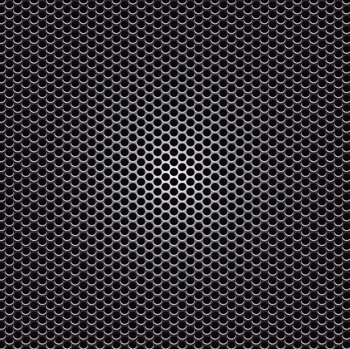 Perforated Metal Sheet Background Royalty Free Vector Image