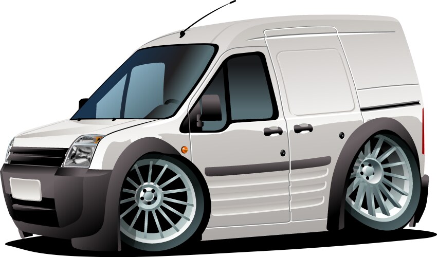 Cartoon camper Royalty Free Vector Image - VectorStock