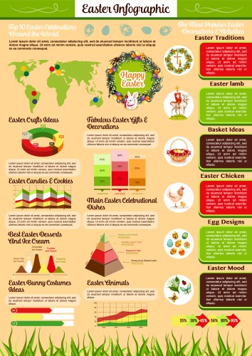 Set for christianity holy week before easter lent Vector Image