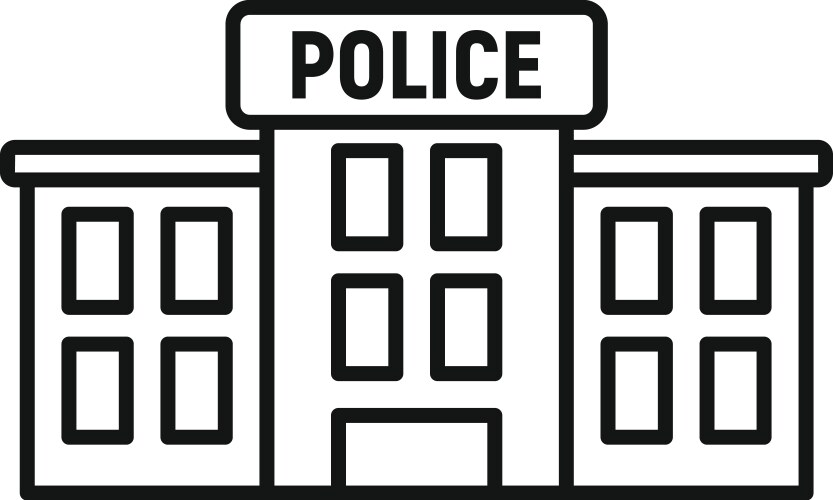 Police Station Drawing Vector Images (over 390)
