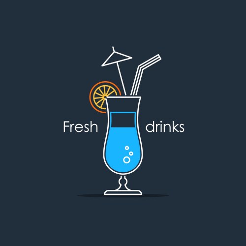 Blue Cocktail Vector Images (over 19,000)