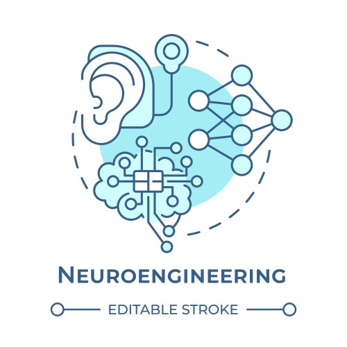 Brain aneurysm concept icon Royalty Free Vector Image