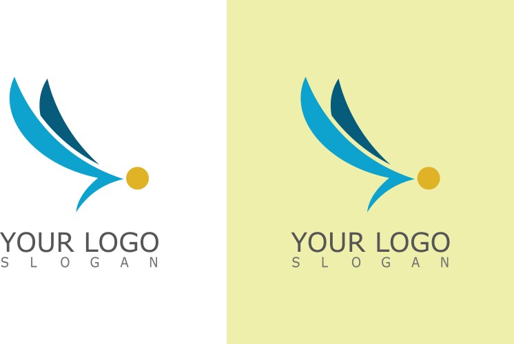 Wing logo Royalty Free Vector Image - VectorStock