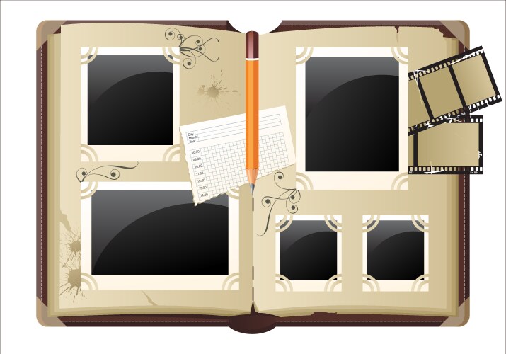 Photo Album Frame Vector Images (over 22,000)