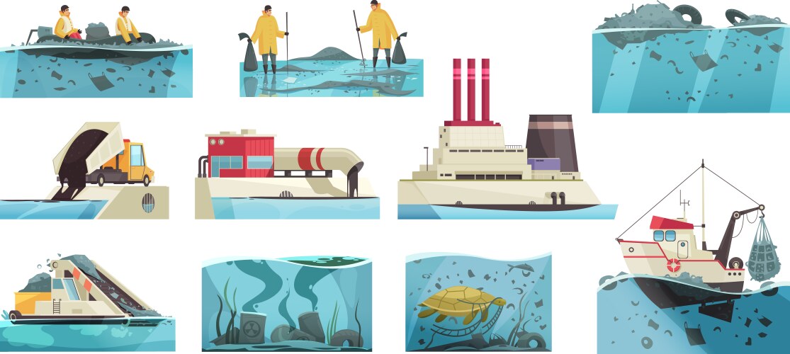 Water Pollution Vector Images (over 37,000)