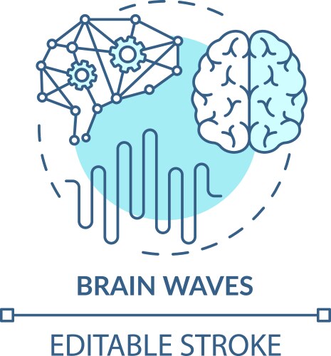 Brain Wave Icon Vector Images (over 1,200)