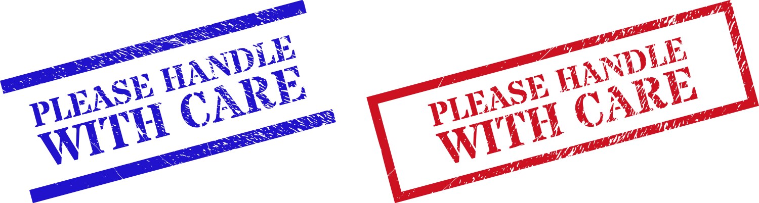 Please Handle with Care Vector Images (77)