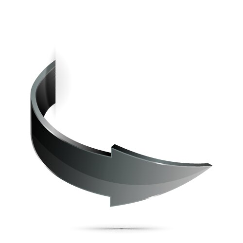 Sphere arrow Royalty Free Vector Image - VectorStock