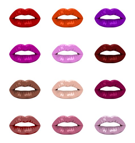 Lips Royalty Free Vector Image - VectorStock
