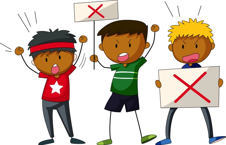 Protest Royalty Free Vector Image - VectorStock