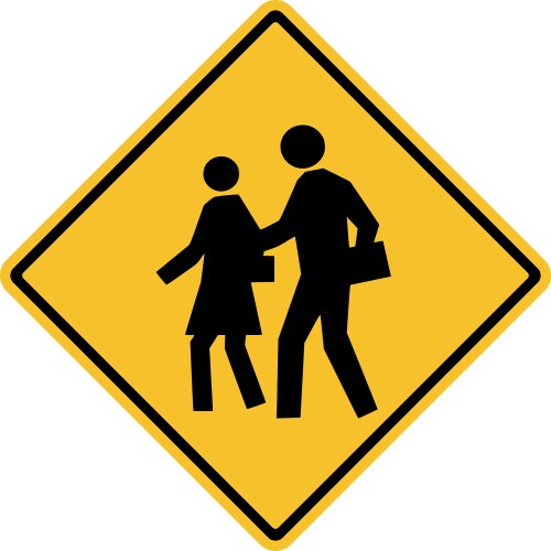 School Zone Sign Vector Images (over 1,700)
