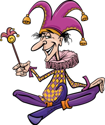 Judge cartoon Royalty Free Vector Image - VectorStock