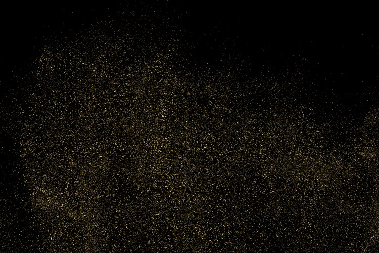 Golden stardust Royalty Free Vector Image - VectorStock