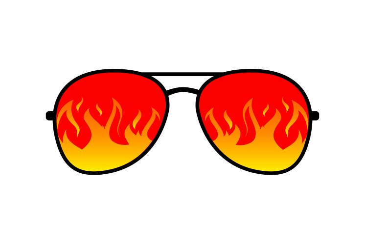 Purple color fire character expression smile Vector Image