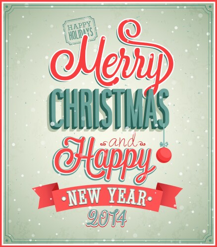 Have a very merry christmas Royalty Free Vector Image