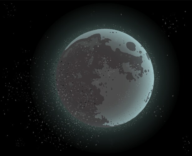 Moon Royalty Free Vector Image - VectorStock