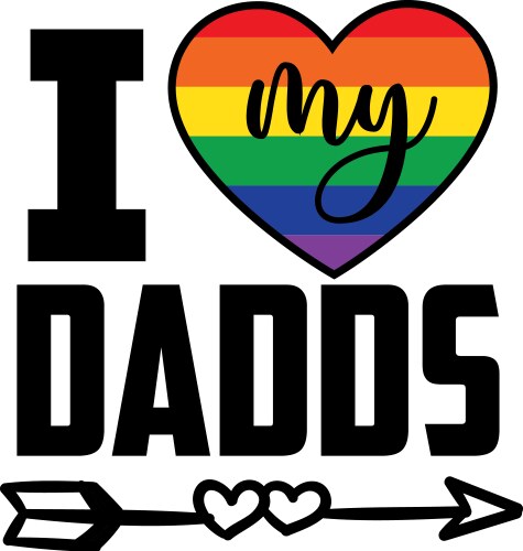 Opposite love and hate Royalty Free Vector Image