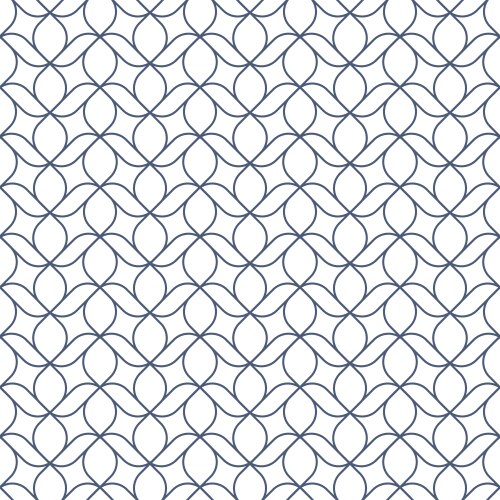 Mesh circle linear seamless pattern for textiles Vector Image