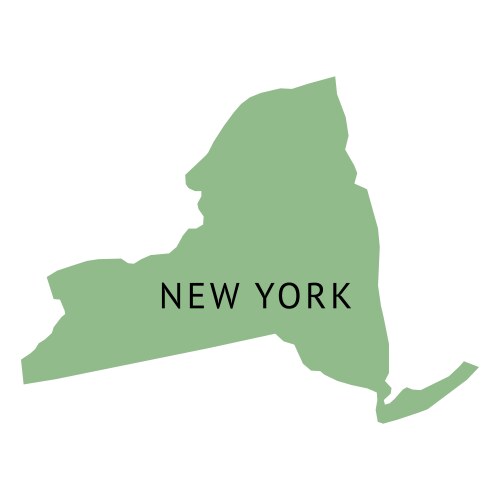New York State Shape Outline Vector Images (over 270)