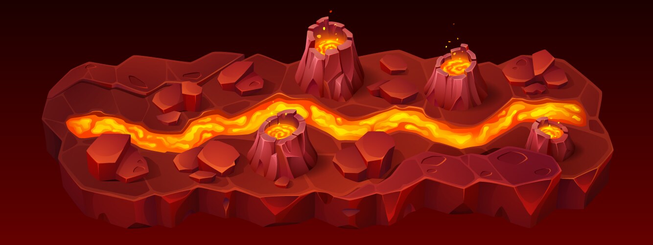 Speed race car track map for game Royalty Free Vector Image