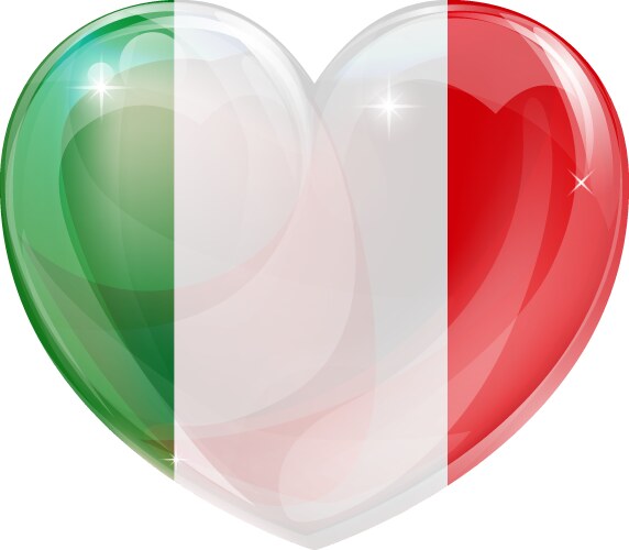 Italian Flag Heart Vector Images (over 420)