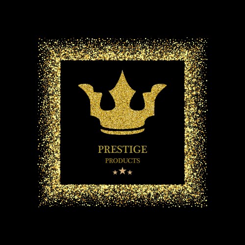 Golden dress Royalty Free Vector Image - VectorStock