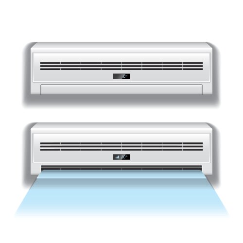 Best air conditioner Royalty Free Vector Image