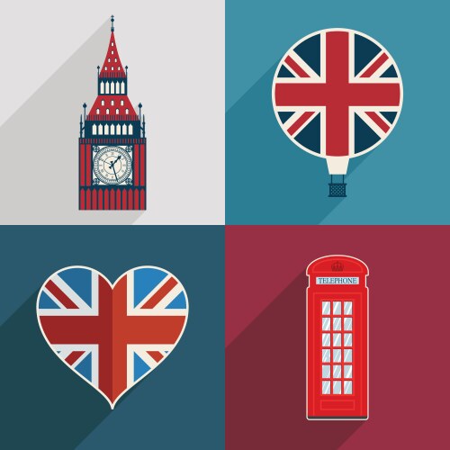 Uk love Royalty Free Vector Image - VectorStock
