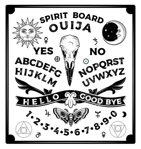 Occultism set with pentagram voodoo doll human Vector Image