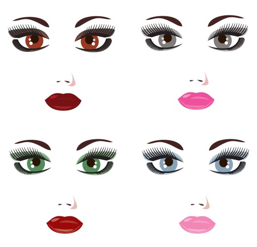 Eyes Royalty Free Vector Image - VectorStock
